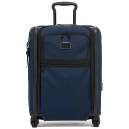 Tumi Alpha 3 Continental Dual Access erweiterbar Handgep&auml;ck 56 cm Navy + GRATIS HOTELGUTSCHEIN