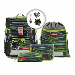 Step By Step SPACE Schulranzen-Set, 5-teilig Wild Cat Chiko