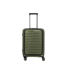 Travelite Air Base Trolley S, 4 Rollen mit Vortasche Olive
