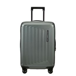 Samsonite Nuon Trolley mit 4 Rollen erweiterbar 55cm + GRATIS HOTELGUTSCHEIN Matt Sage Khaki