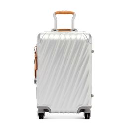 Tumi 19 Degree Aluminium International Handgep&auml;ckkoffer 56cm + GRATIS HOTELGUTSCHEIN Texture Silver