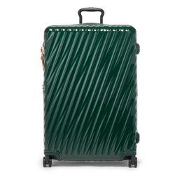 Tumi 19 Degree Erweiterbarer Aufgabekoffer f&uuml;r l&auml;ngere Reisen 77,5cm; gl&auml;nzend Hunter Green + GRATIS HOTELGUTSCHEIN
