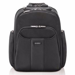 Everki Versa 2 Premium reisefreundlicher Laptop-Rucksack, bis 14,1-Zoll/MacBook Pro 15 Schwarz
