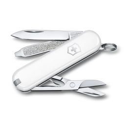 Victorinox Classic SD 7 Funktionen, kleines Taschenmesser Falling Snow