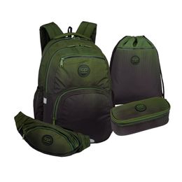 CoolPack Pick 17" 4tlg.Set Rucksack Grass
