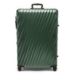 Tumi 19 Degree Aluminium Aufgabekoffer f&uuml;r l&auml;ngere Reisen 77,5 cm + Gratis Hotelgutschein Texture Forest Green