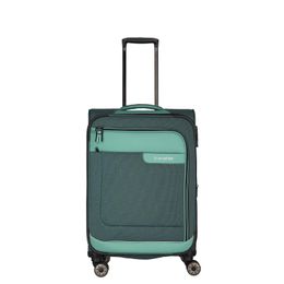 Travelite Viia Trolley M 4-Rollen erweiterbar Eukalyptus