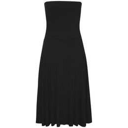 Lascana Strandkleid schwarz Gr. 36 f&uuml;r Damen. Figurumspielend. Nachhaltig.