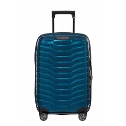 Samsonite Proxis Trolley mit 4 Rollen erweiterbar 55cm (23/26cm) + GRATIS HOTELGUTSCHEIN Petrol Blue