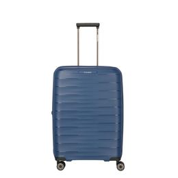 Travelite Mooby Trolley M erweiterbar, 4-Rollen Marine