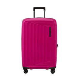 Samsonite Nuon Season Trolley mit 4 Rollen erweiterbar 69cm + GRATIS HOTELGUTSCHEIN Metallic Ruby