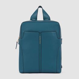 Piquadro Ray Laptop-Rucksack Damen 15,6" Ray verde petrolio