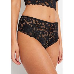 LSCN BY LASCANA Brasilslip schwarz Gr. 44/46 f&uuml;r Damen. Bequem