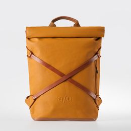 Aunts & Uncles aunts & uncles Japan Osaka Rolltop Rucksack mit 15" Notebookfach butterscotch