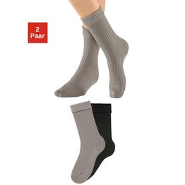 Lavana Socken mehrfarbig Gr. 39-42 f&uuml;r Damen. Normal. Nachhaltig.