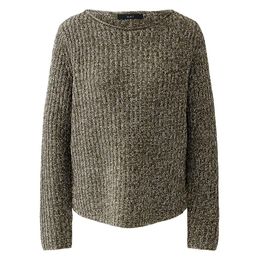 Oui Pullover in Khaki/ Rosa - 39% | Gr&ouml;&szlig;e 42 | Damen-pullover-cardigans