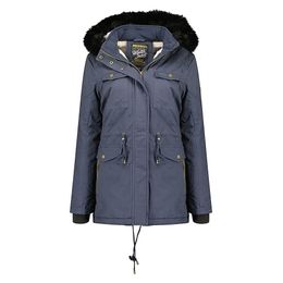 Geographical Norway Parka "Celeste" in Blau - 66% | Gr&ouml;&szlig;e M | Damenjacken