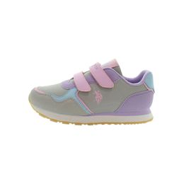 U.S. Polo Assn. Sneakers in Lila/ Rosa/ Hellblau - 55% | Gr&ouml;&szlig;e 34 | Kindersneakers