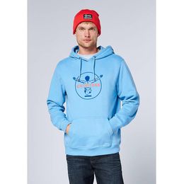 Chiemsee Hoodie in Hellblau - 41% | Gr&ouml;&szlig;e XL | Herren-sweatshirts-jacken