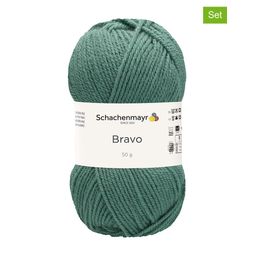 Schachenmayr since 1822 20er-Set: Kunstfasergarne ''Bravo'' in Grün - 20x 50 g - 10% | Kreativbedarf-diy
