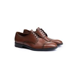 Lloyd Leder-Schn&uuml;rschuhe "Donato" in Hellbraun - 61% | Gr&ouml;&szlig;e 40,5 | Herren-schnuerschuhe