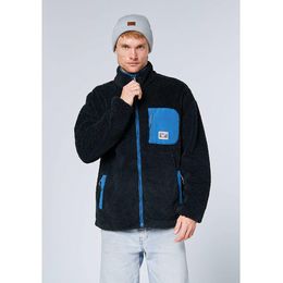 Chiemsee Fleecejacke in Dunkelblau/ Blau - 55% | Gr&ouml;&szlig;e L | Herren-pullover-sport
