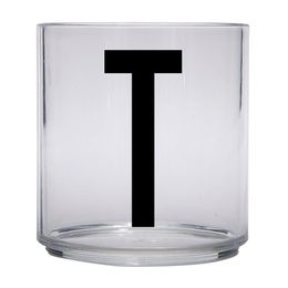 Design Letters Becher "T" in Transparent - 220 ml - 46% | Gedeckter-tisch