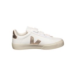 Veja Leder-Sneakers "Recife" in Wei&szlig;/ Gold - 16% | Gr&ouml;&szlig;e 37 | Damen-sneakers