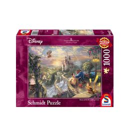 Schmidt Spiele 1.000tlg. Puzzle "Disney Die Schöne und das Biest" - ab 12 Jahren - 12% | Gesellschaftsspiele