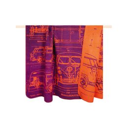 PAD Concept Plaid ''Volk'' in Lila/ Orange - (L)200 x (B)150 cm - 58% | Decken