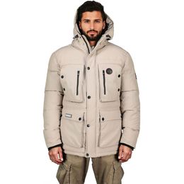 Geographical Norway Parka "Albert" in Beige - 70% | Gr&ouml;&szlig;e XL | Herrenjacken
