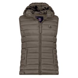 Canadian Peak Steppweste "Vakitaleak" in Khaki - 61% | Gr&ouml;&szlig;e S | Damenjacken