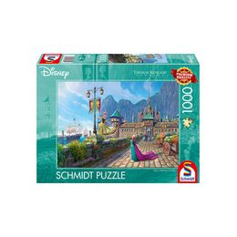 Schmidt Spiele 1000tlg. Puzzle "Disney, Frozen, Celebrating in Arendelle" - ab 14 Jahren - 12% | Gesellschaftsspiele