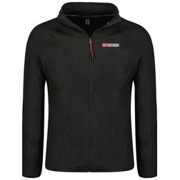 Geographical Norway Fleecejacke "Tug" in Schwarz - 59% | Gr&ouml;&szlig;e XXL | Herren-pullover-sport
