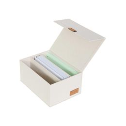 STORE IT! STORE IT Fotobox ''Premium'' in Creme - (B)31 x (H)8 x (T)25 cm - 25% | Kisten-koerbe