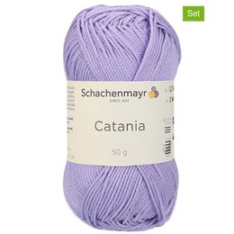 Schachenmayr since 1822 10er-Set: Baumwollgarne ''Catania'' in Flieder - 10x 50 g - 10% | Kreativbedarf-diy