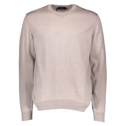 Maerz Muenchen Wollpullover in Sand - 49% | Gr&ouml;&szlig;e 52 | Herren-plussize