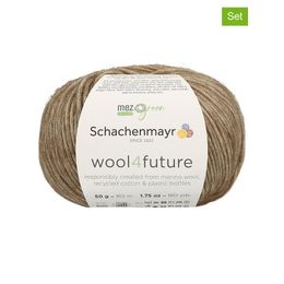 Schachenmayr since 1822 10er-Set: Mixgarne "wool4future" in Beige - 10x 50 g - 38% | Kreativbedarf-diy