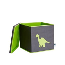 STORE IT! STORE IT Ordnungsbox in Grau/ Grün - (B)33 x (H)33 x (T)33 cm - 16% | Kisten-koerbe
