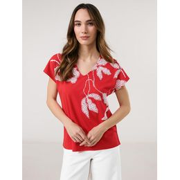 Taifun Shirt in Rot - 53% | Gr&ouml;&szlig;e 42 | Damen-tops