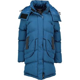 Geographical Norway Steppmantel "Dalmira" in Blau - 68% | Gr&ouml;&szlig;e XL | Damenjacken