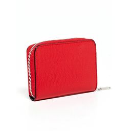 Abaco Leder-Geldbörse "Gali" in Rot - (B)12 x (H)10 x (T)2 cm - 57% | Portemonnaies-etuis