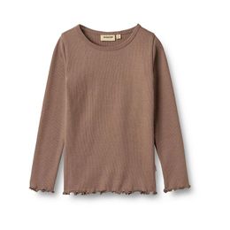 Wheat Longsleeve "Ida" in Braun - 51% | Gr&ouml;&szlig;e 98 | Kinder-longsleeves