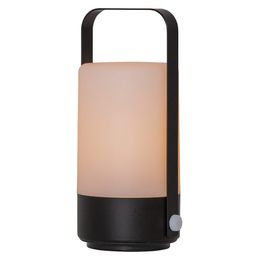 STAR TRADING LED-Laterne "Flame Lantern" in Schwarz - (H)19 cm - 42% | Kerzen-vasen