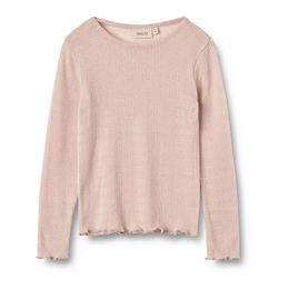 Wheat Longsleeve "Alli" in Rosa - 42% | Gr&ouml;&szlig;e 98 | Kinder-longsleeves