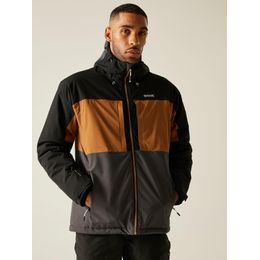 Regatta Übergangsjacke "Maland" in Braun/ Schwarz - 67% | Größe L | Herren-plussize