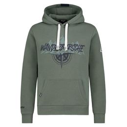 Sublevel Hoodie in Gr&uuml;n - 53% | Gr&ouml;&szlig;e M | Herren-sweatshirts-jacken