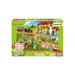 Schmidt Spiele 100tlg. Puzzle "Farm World - Bauernhof und Hofladen" - ab 6 Jahren - 12% | Gesellschaftsspiele