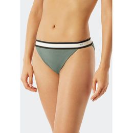 Schiesser Bikini-Hose in Khaki - 69% | Gr&ouml;&szlig;e XL | Damen-bademode