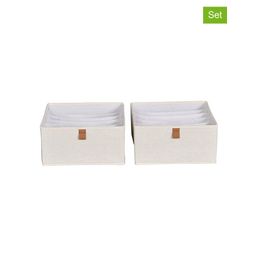 STORE IT! STORE IT 2er-Set: Organizer in Creme - (B)30 x (H)15 x (T)30 cm - 11% | Kisten-koerbe
